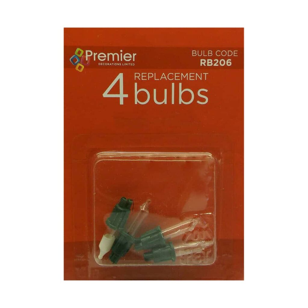 12V 0.84W Premier RB206 Pack of 4 Replacement Light Bulbs Push in Base ...