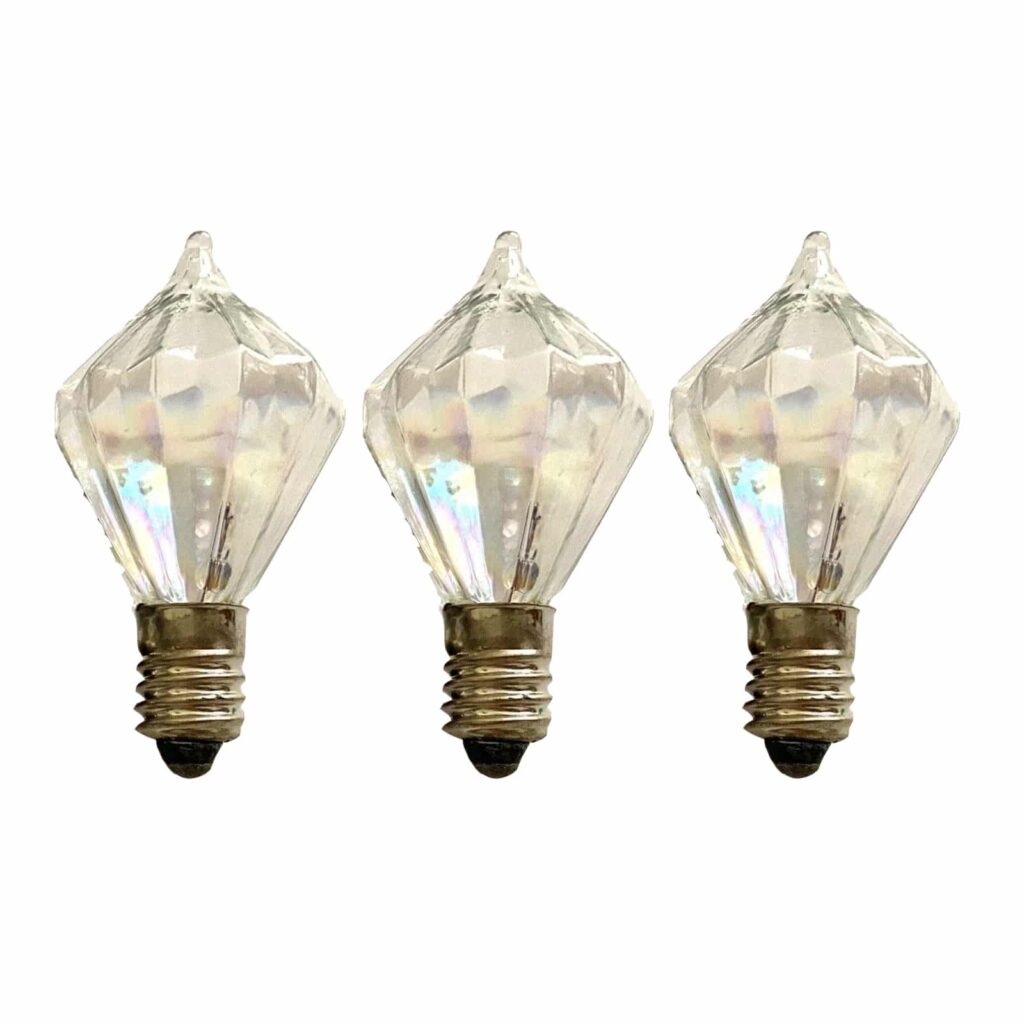 RL46PR Premier Replacement Diamond Light Bulbs 3 Pack 3.5V 0.53W E10 ...
